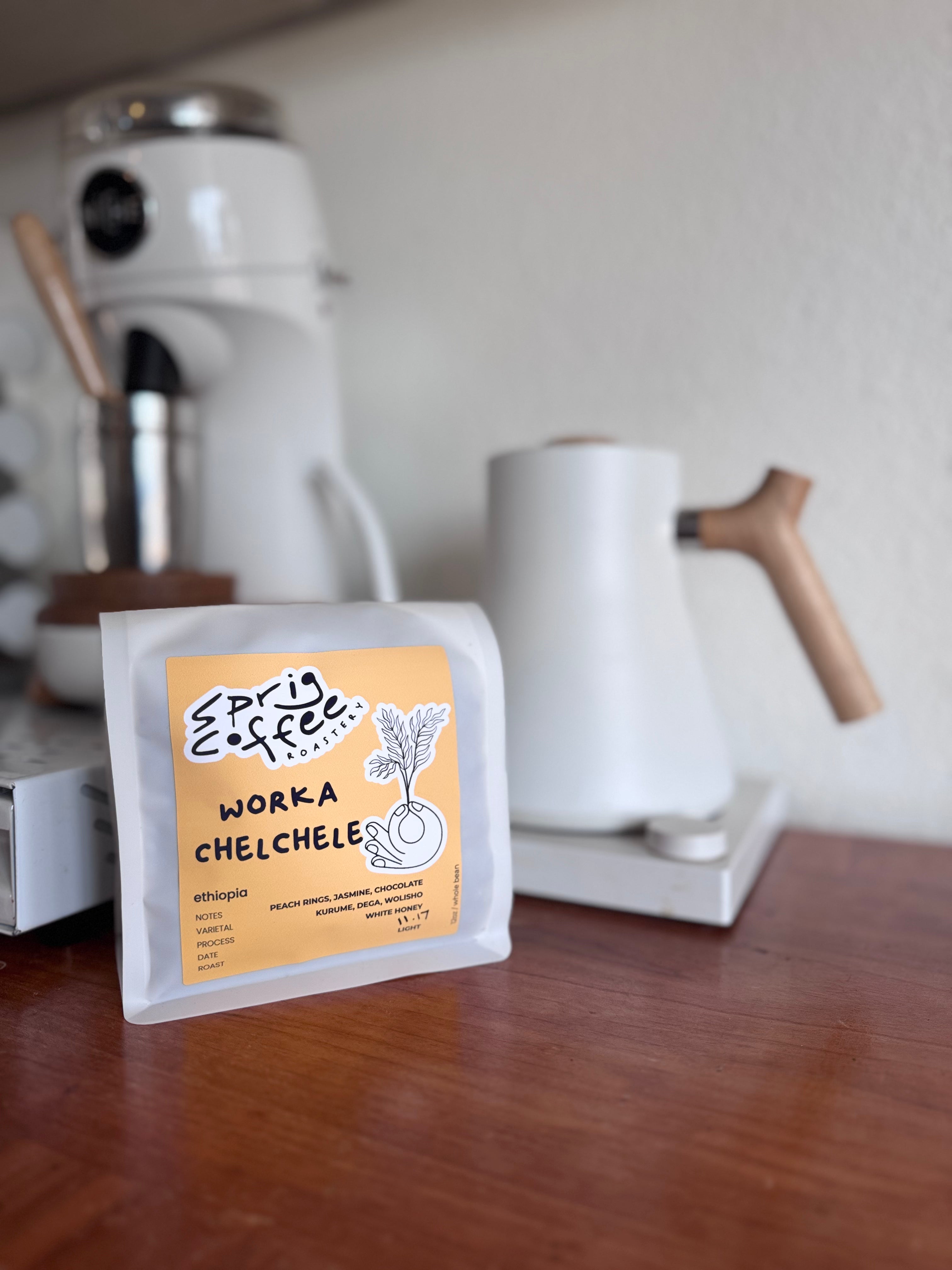 ethiopia worka chelchele white honey – sprig coffee roastery